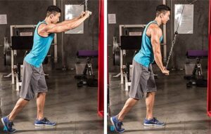 Pullover con polea alta - Musculación Total