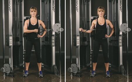 Rotación externa con polea - Musculación Total