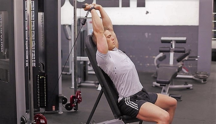 Extensión con barra - Musculación Total